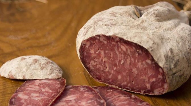 Mondiola, salsiccia, pancetta e biroldo con aceto di vino - Il Desco